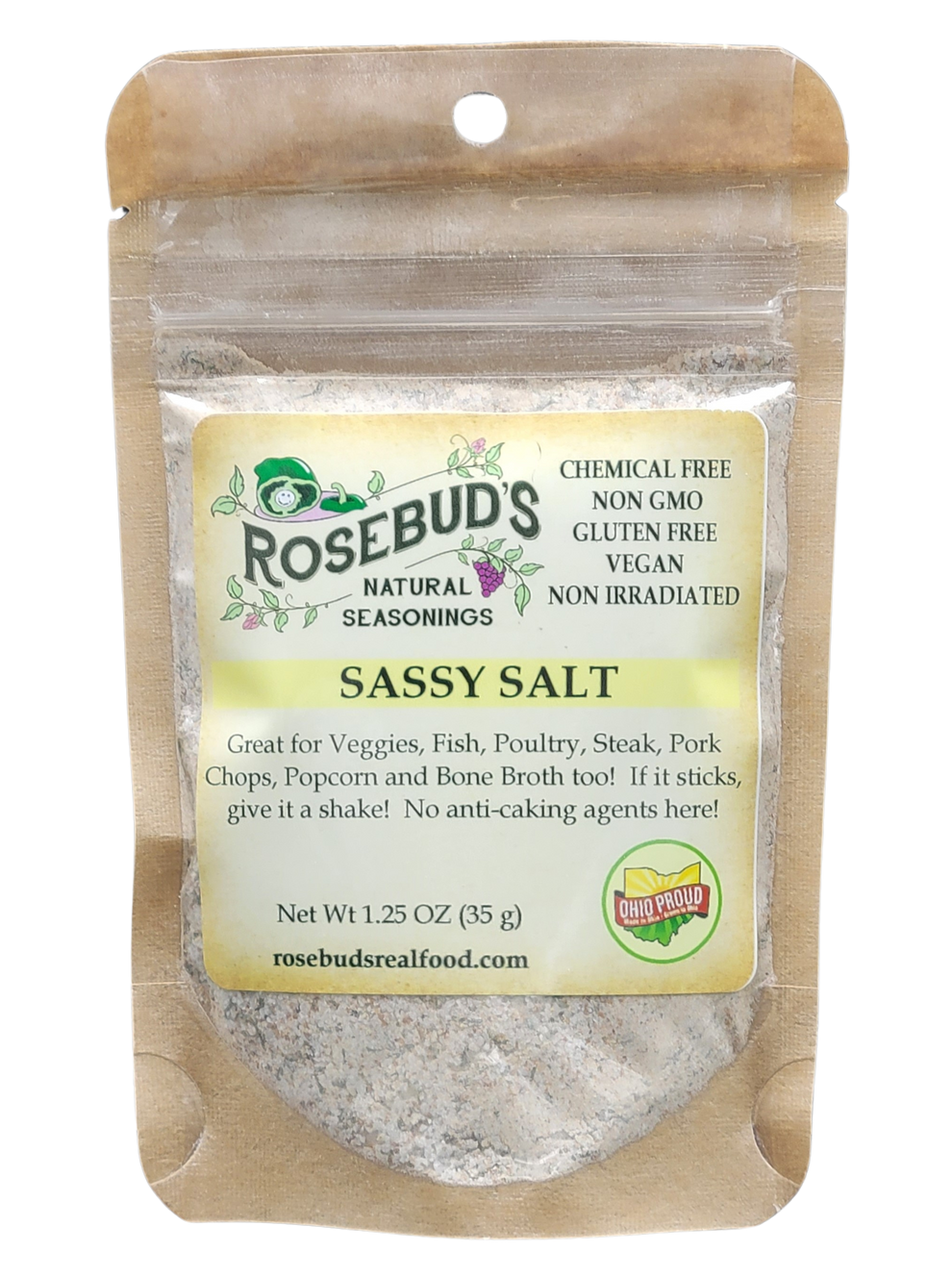SASSY SALT – Rosebud's Real Food