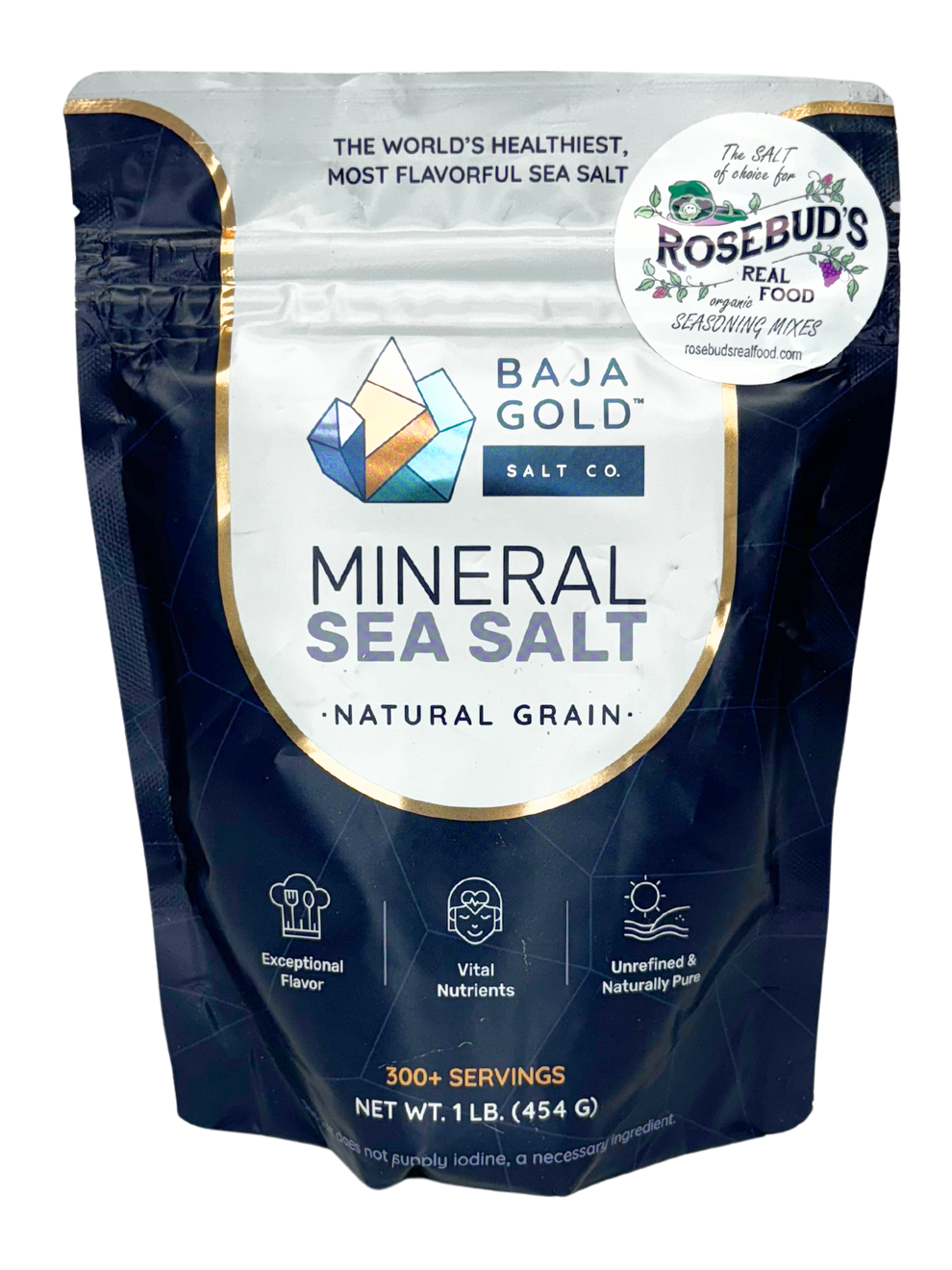 Baja Gold Sea Salt – Rosebud's Real Food