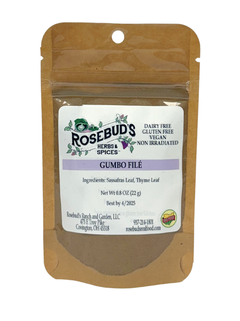 Gumbo Filé Powder – Rosebud's Real Food
