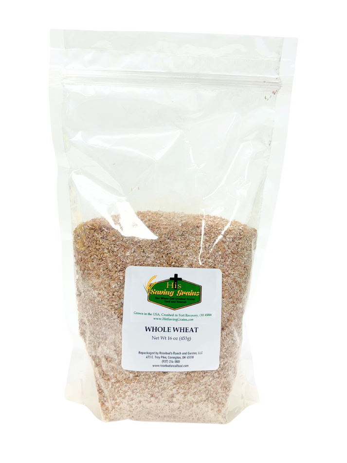 Whole Cell Crushed Whole Wheat, His Saving Grains – Rosebud's Real Food