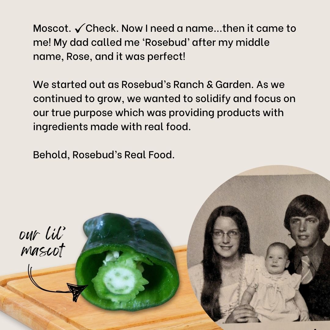 About Us – Rosebud's Real Food