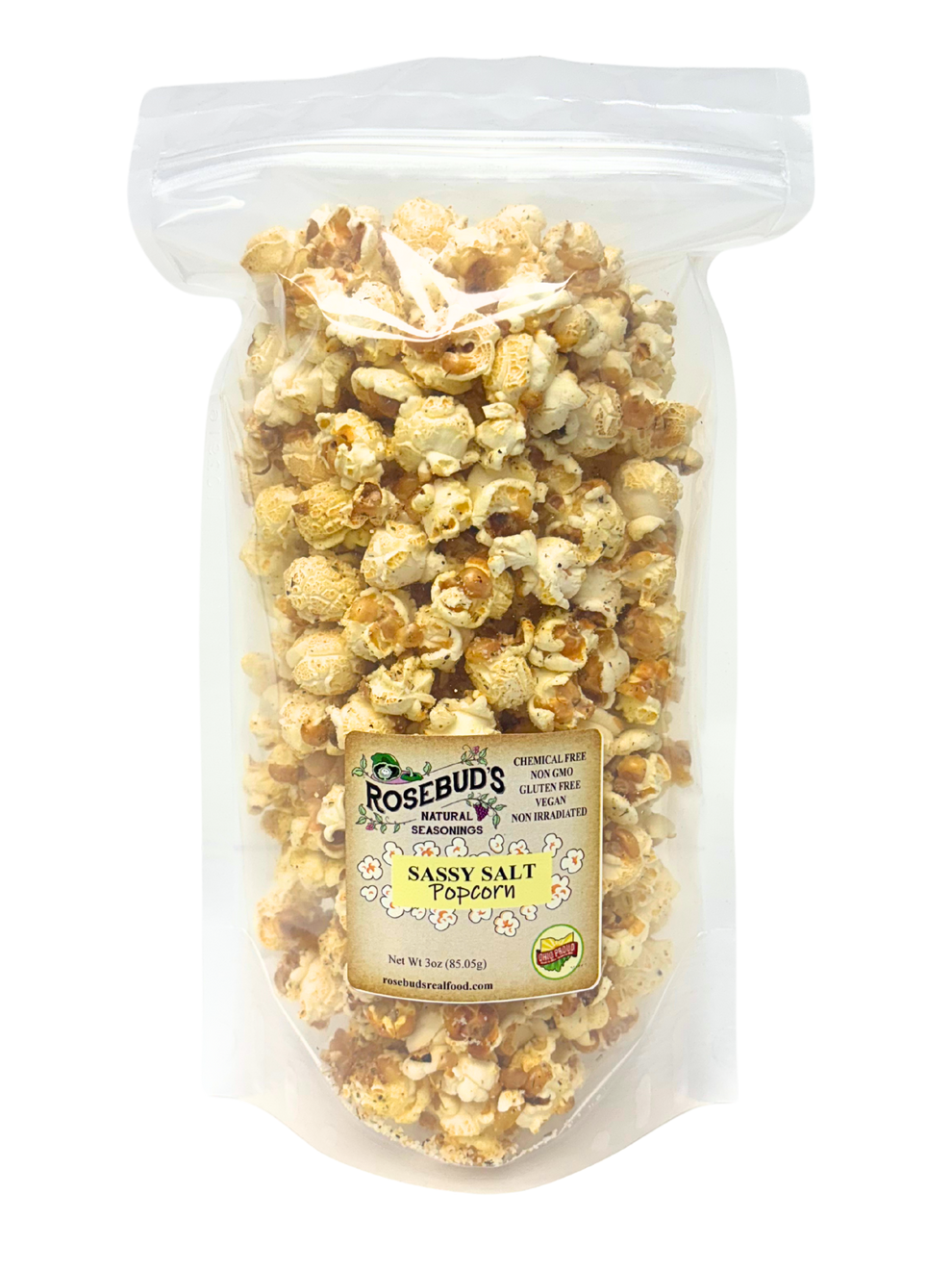 Seasoned Popcorn – Rosebud's Real Food