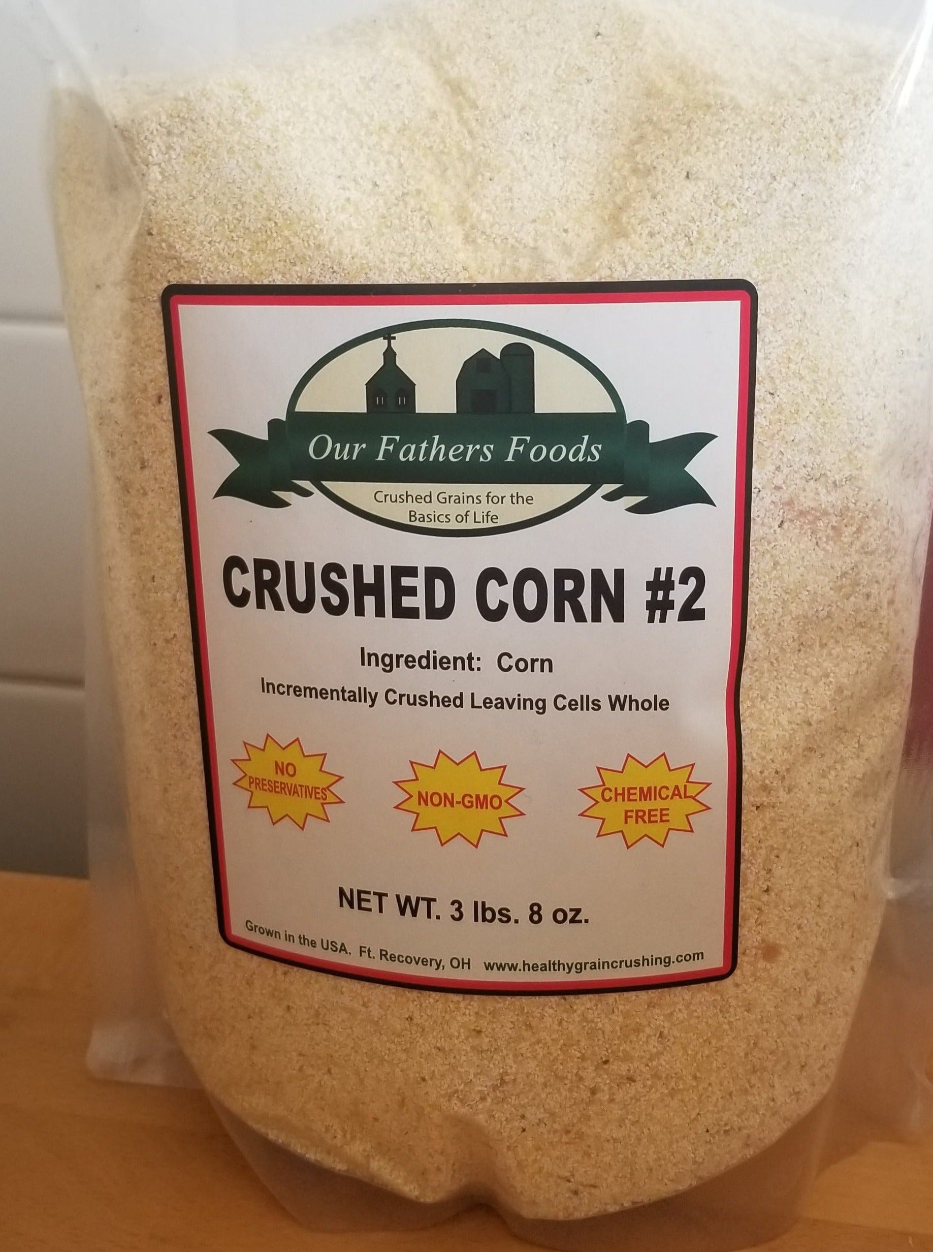 Whole Cell Crushed Corn #2, His Saving Grains – Rosebud's Real Food