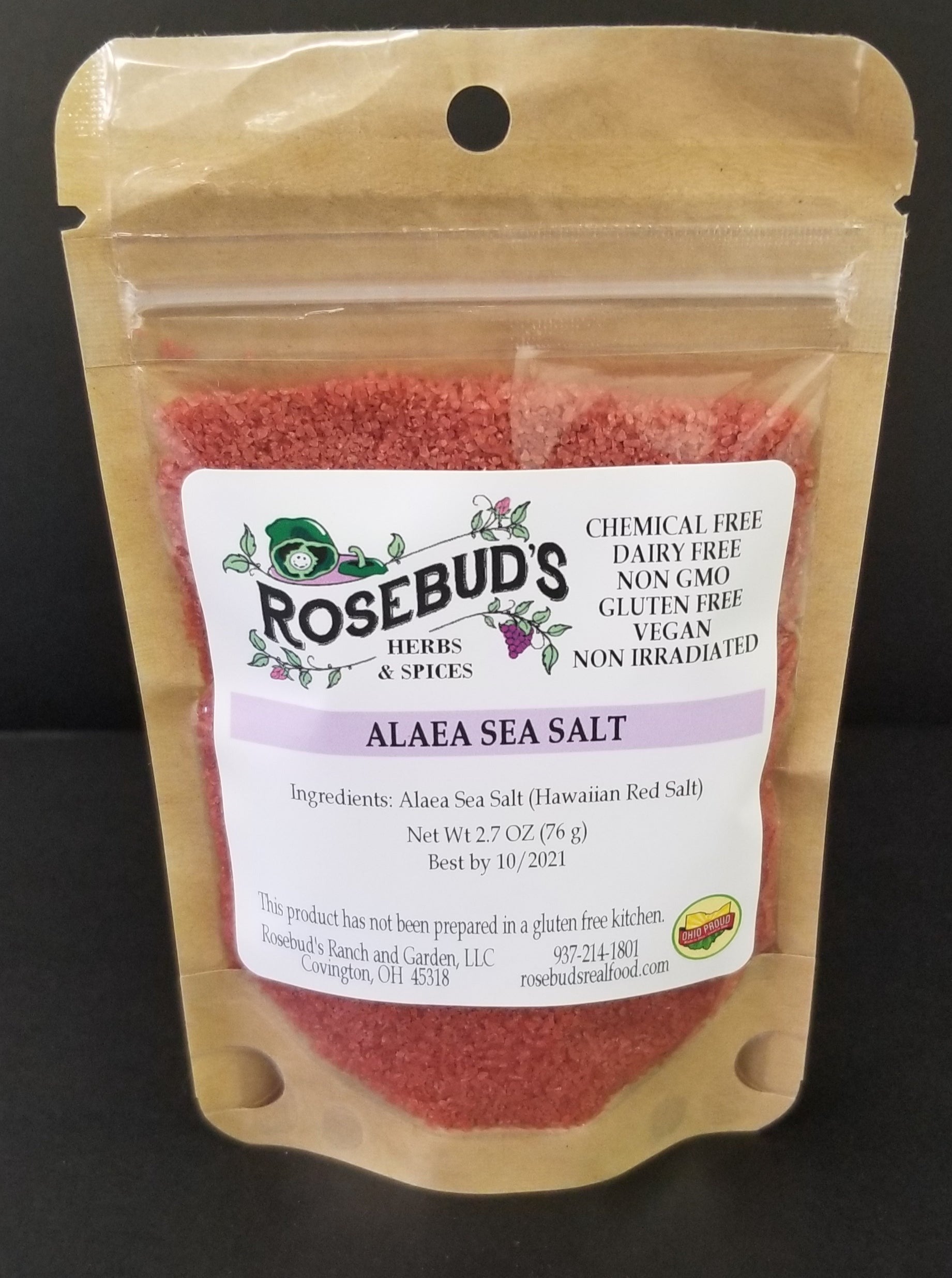 Alaea Red Clay Sea Salt – Rosebud's Real Food