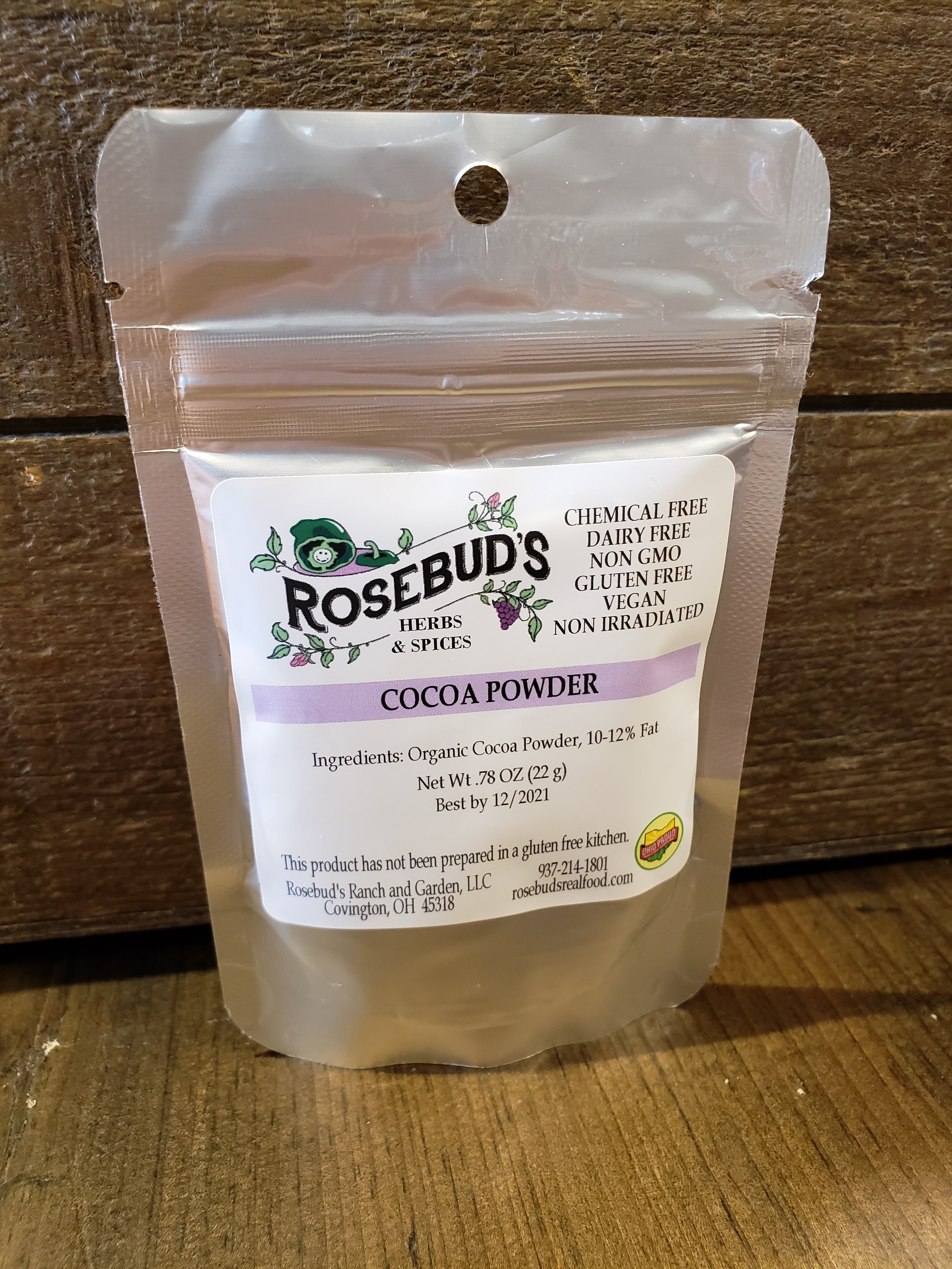 Cocoa Powder, Natural – Rosebud's Real Food