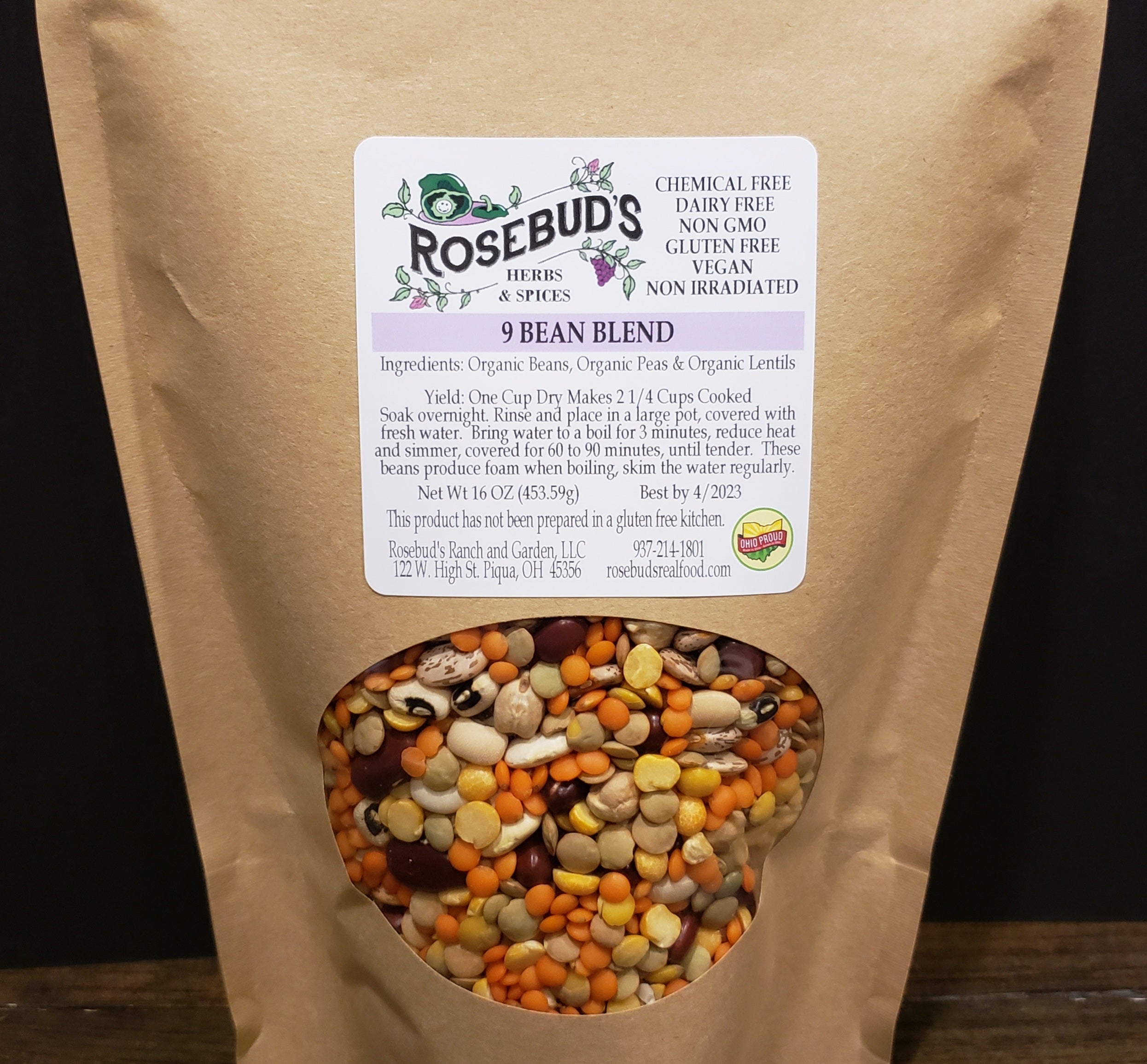 9 Bean Blend – Rosebud's Real Food