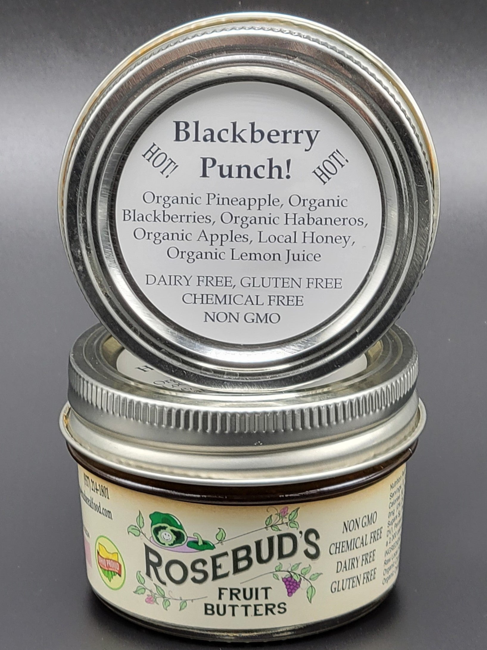 Blackberry Punch! Honey-Sweetened Fruit Butter – Rosebud's Real Food